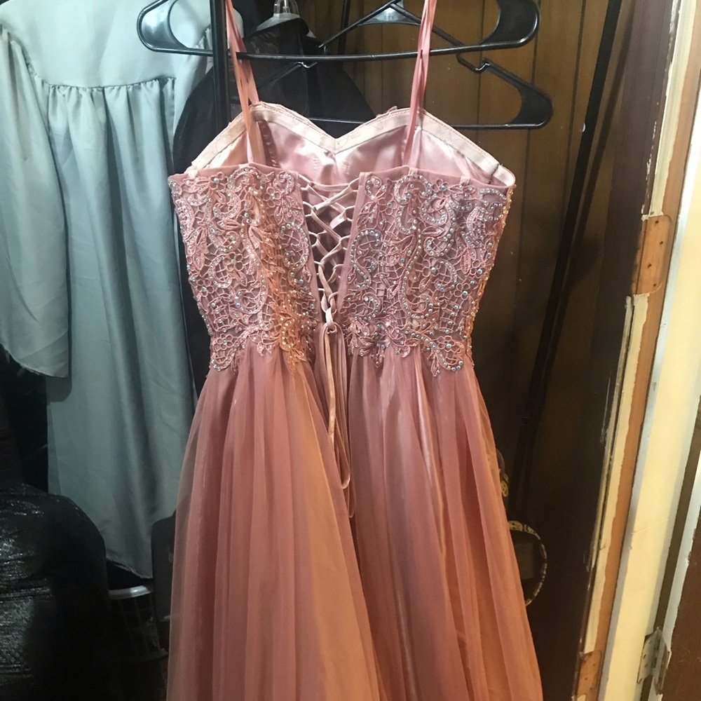 Light Pink Prom Dress - Gem